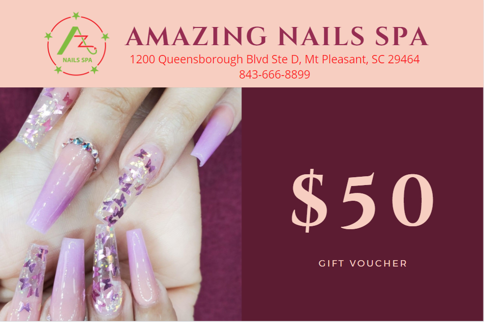 Gift Card Amazing Nails Spa SC